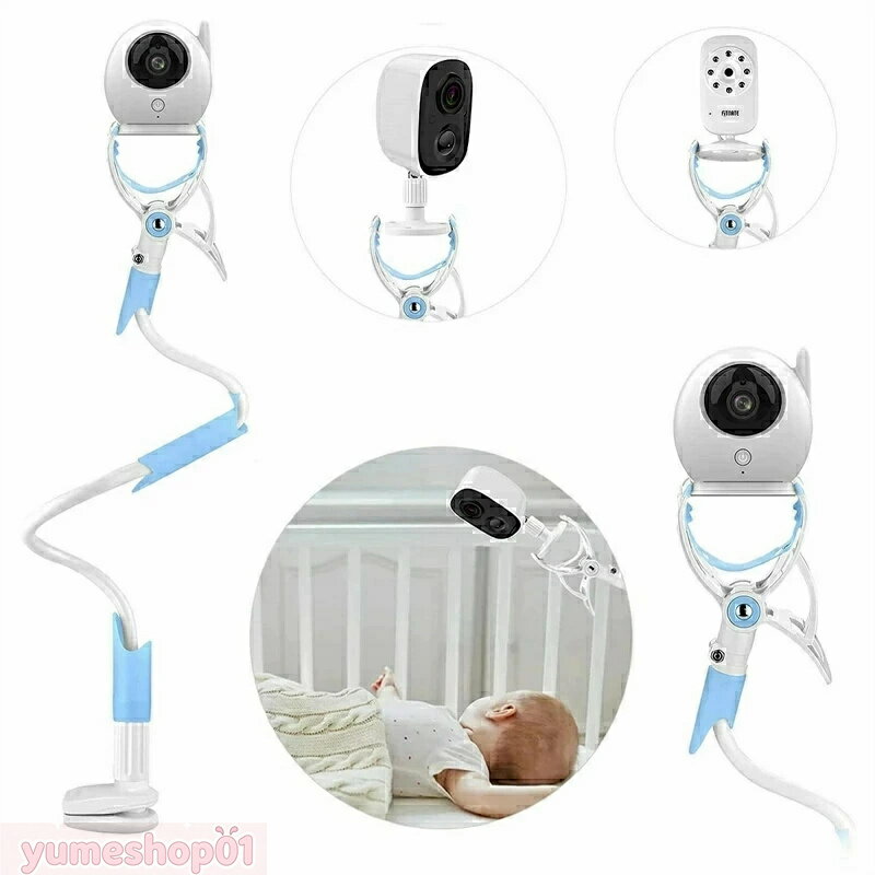 商品名 ストラップ付きベビーモニターホルダー ★【より強化ネジ式台座】従来のタブレット スタンドは土台のところが弱すぎで壊れ易く、スマホの重さが支えなくになる状況が多いです。弊店のスタンドは従来よりも土台を強化しました。 ★【取り付け簡単】...