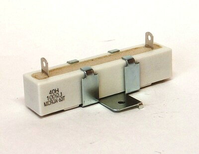 【メーカ】：ミクロン ■名称：セメント抵抗 ■型式：40W　100Ω ■定格電力：40W ■サイズ略称（mm）：20.5x92.5x20.5 ■抵抗値：100ΩK ■販売数量：1 注）写真はサンプルです。