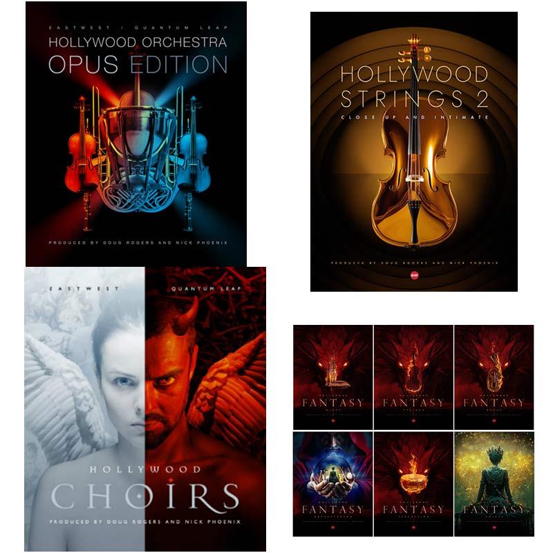 ■商品紹介Hollywood Orchestra Opus / Hollywood Fantasy Orchestra / HOLLYWOOD STRINGS 2 / HOLLYWOOD CHOIRSこのバンドルには、史上最も売れ、最も受賞...