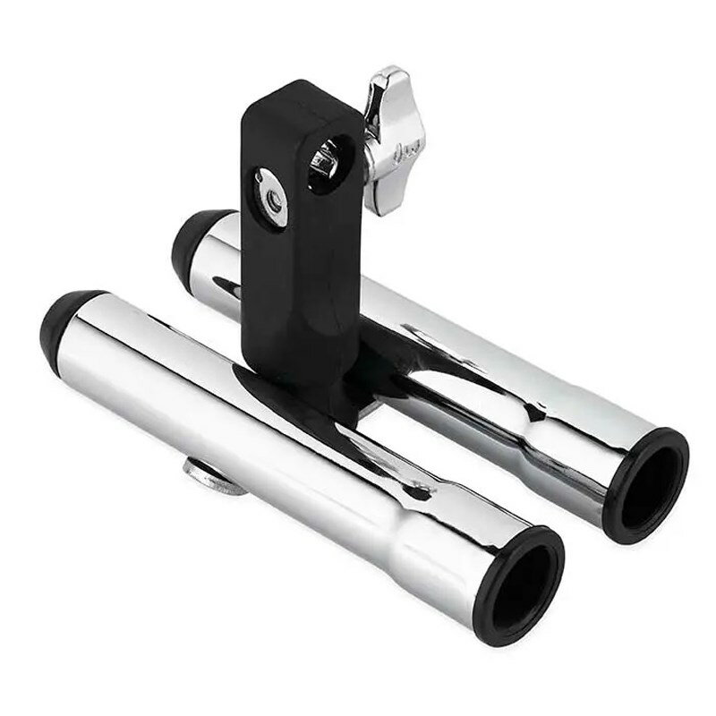 ■商品紹介このDWマウント・スティック・ホルダーは、クランプとウィング・ナットを使用して、フロアタムの脚やブーム・アームなど、直径1/2 または10.5mmのあらゆるロッドに固定でき、プレイ中にスティックが折れた場合でも、すぐに新しいスティ...