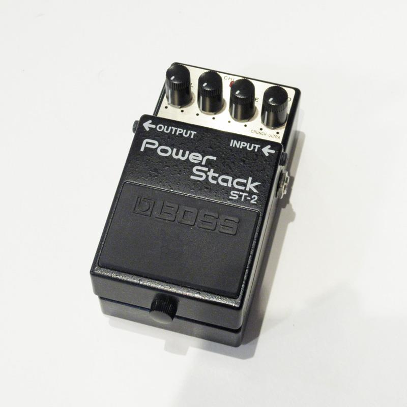 ■商品紹介BOSSの幅広い歪みペダルが中古入荷しました!!ST-2は、ビンテージ・スタック・アンプ特有のサウンドと、幅の広い歪みサウンドを生み出す新感覚のコンパクト・エフェクターです。スタック・アンプのパワー感と弾き心地、そして上質な箱鳴り...
