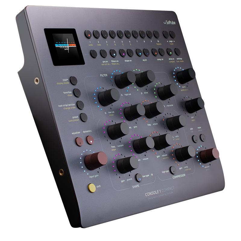 ■商品紹介◯製品概要Console 1 Compactは、世界中のスタジオで愛用されているConsole 1の画期的なコンセプトを、あらゆるデスクにフィットするハーフサイズにまとめた最新のコントローラーです。インプット、プリアンプ、テープ、...