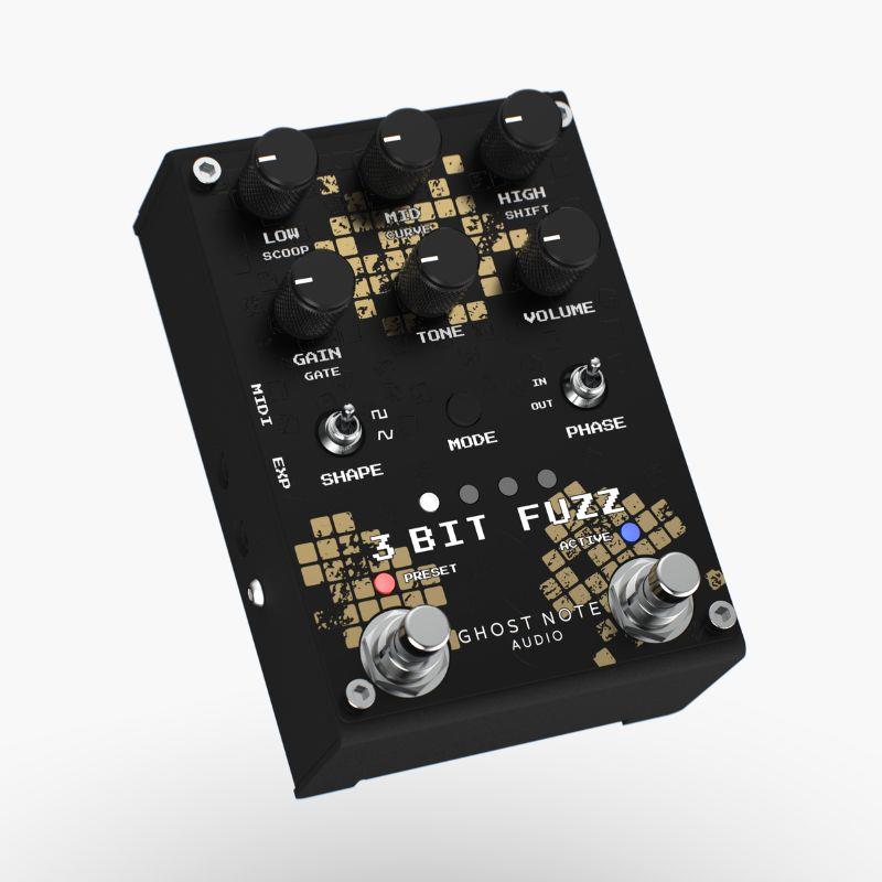 ■商品紹介3 Bit Fuzzは、3つの周波数帯へ信号を分岐し、それぞれにプリ / ポスト・ディストーションフィルターとビットクラッシャーを与える、実験的なマルチバンド・ビットクラッシャーです。Velcro Fuzzのような破壊的なサウンド...