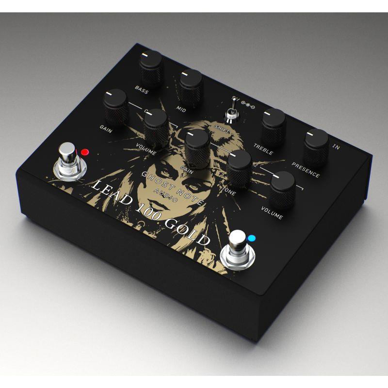 ■商品紹介Lead 100 Goldは、Marshall Lead 100 MOSFETをベースにしたミッドゲイン・プリアンプです。PlexiやJCM800系にも通じるブリティッシュなドライブ感を持ちつつ、MOSFETならではの反応と信頼性...