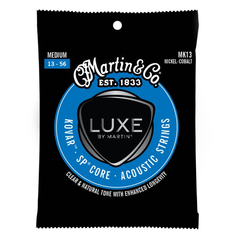 ■商品紹介Luxe by Martinから新たに巻き線にKovar（コバール）合金を使用したKovar Stringsが登場。コバールは鉄・ニッケル・コバルトの合金で出来ており、マグネットタイプのピックアップと相性がいいとのこと。マーティン...