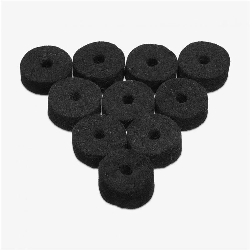 ■商品紹介☆AHEAD Parts&Accessories☆ブラックカラーのウール製シンバルフェルトです！上下から挟み込んでセッティングすることでシンバルを保護し、程よいサスティーンのコントロールの役割を果たします。カラー：ブラック数量：1...