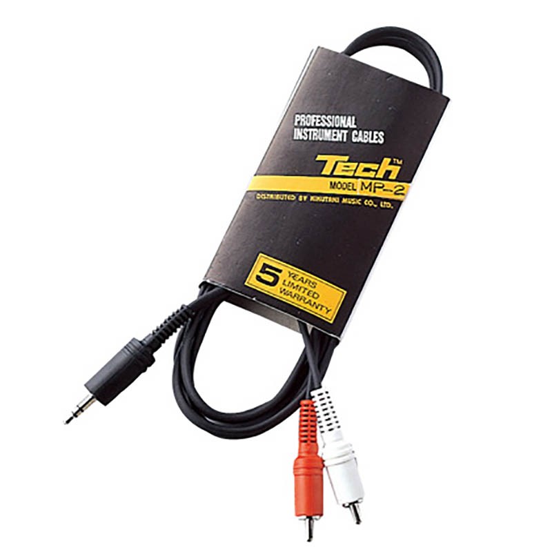 ■商品紹介MINI STEREO PIN×2カラー/ブラック長さ/2m検索キーワード：イケベカテゴリ_レコーディング_ケーブル・変換プラグ_ラインケーブル_Tech_新品 SW_Tech_新品 JAN:4515515854506 登録日:2...