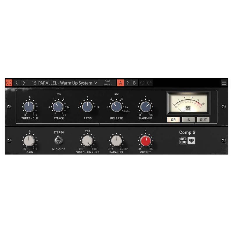 ■商品紹介英国VCAマスターバスコンプレッサーの革新的なシミュレーション！Overloud Comp Gは、伝説的なVCA マスター バスコンプレッサーの革新的なシミュレーションです。・新機能！サイズ変更可能なグラフィックインターフェース・...