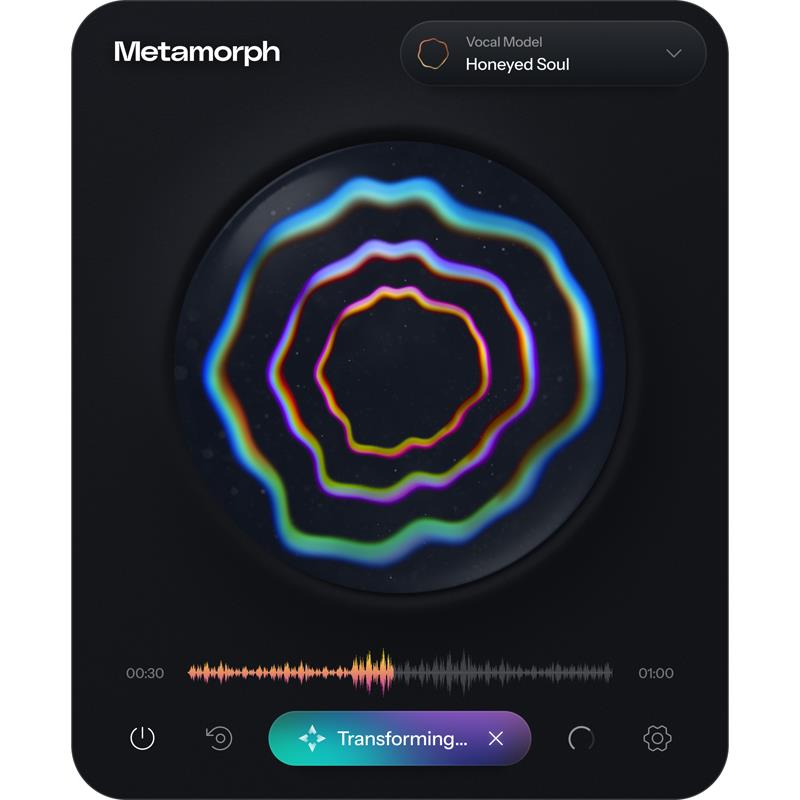 ■商品紹介あなたの声を、DAW上で直接トランスフォーム！Metamorphは、ボーカルトラックを12種類の高品質かつ倫理的にトレーニングされたAIボイスモデルに直接トランスフォームします。インターネット接続は不要で、既存のクラウドベースのソ...