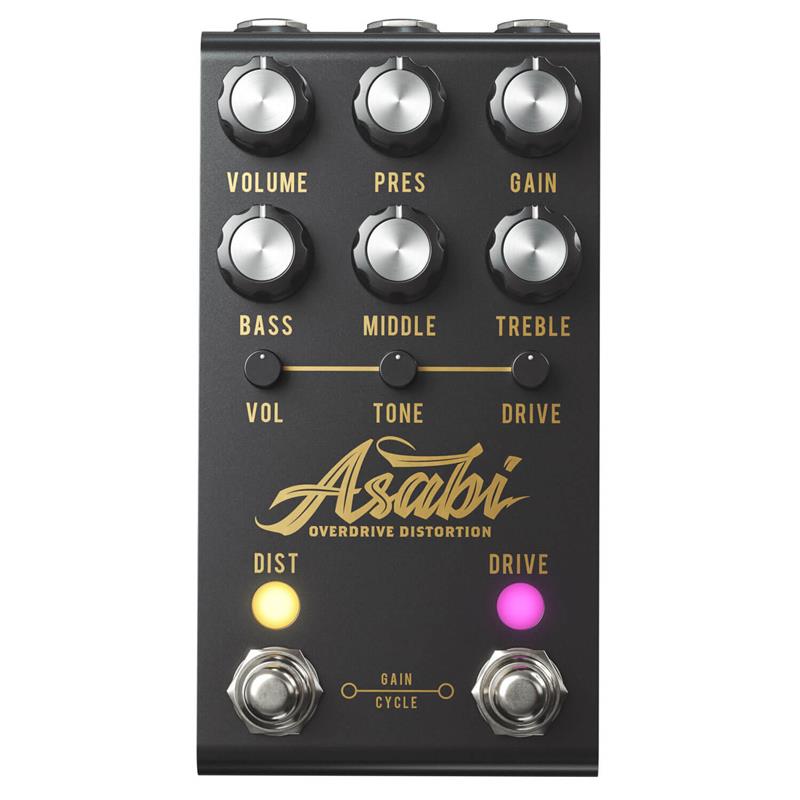 ■商品紹介ASABIは、ギタリストMateus Asatoのシグネチャーモデルとして設計された、多機能なディストーション＆オーバードライブペダルです。膨大なトーンを備えたこのペダルは、アナログ・ディストーションのプラグイン交換機能(アナログ...