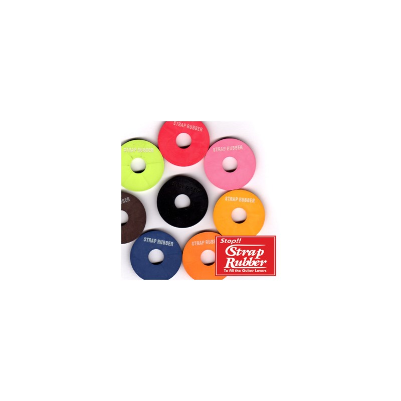 ■商品紹介ラバー製のストラップ留めが登場！これならストラップ・エンド部分にキズが付きにくいです！ありそうで無かった、ストラップ・ラバー！プラスティック製だと、ぶつけてしまうと破損してしまったり、ストラップの革のエンド部分にキズが残ってしまう...