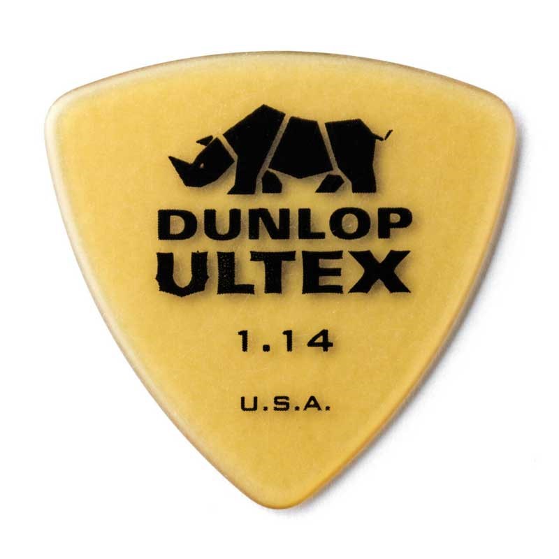 ■商品紹介Dunlop 426 ULTEX TRIANGLE PICK多種多様なラインナップを取り揃え、その独特な質感から弦のタッチニュアンスが出やすくリリース感もスムーズなことから多くのプロミュージシャンに愛用されています。柔軟性と鋭いア...