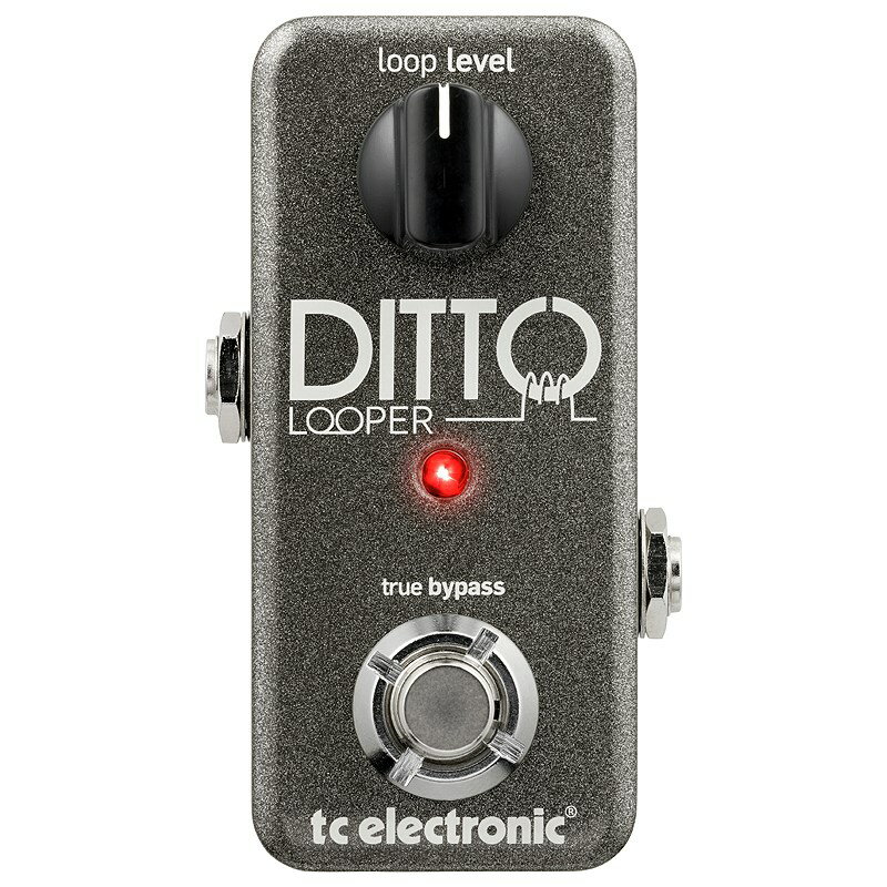 ■商品紹介Ditto Looper の主な特徴・ギタリストのためのルーパー。ギタリストによるギタリストのための設計・シンプルさを極めたルーピング操作・24 ビット非圧縮の高音質・ループ時間ループの上限は5分と、実用的なメモリーを確保していま...