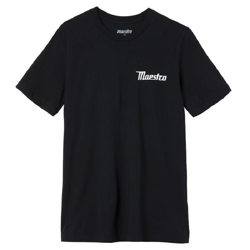 ■商品紹介Maestro Logo Tee (Black)マエストロ復活！フロントには世界で最もクールなエフェクターブランドの名前、バックにはヴィンテージのMaestro bugles ロゴが入ったTシャツ。・ユニセックスサイズ・コットン1...