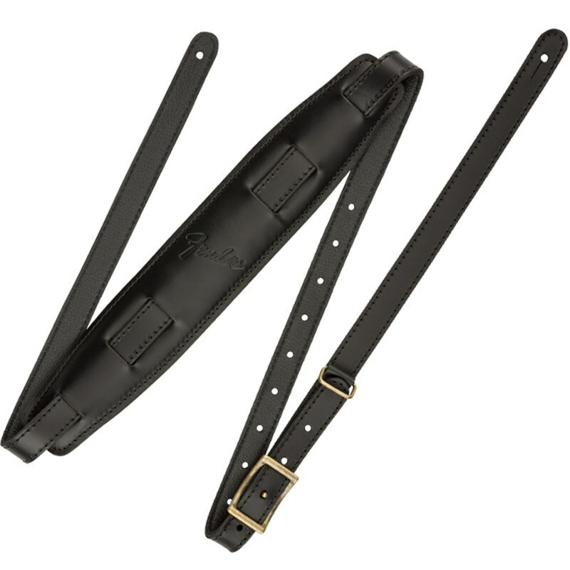 ■商品紹介MUSTANG SADDLE STRAP滑らかでプレミアムなトップレザーに裏地に柔らかいパッド入りレザーを使用したMUSTANG SADDLE STRAPは、クラシックなヴィンテージフェンダーのデザインを現代風にアップデートしたス...