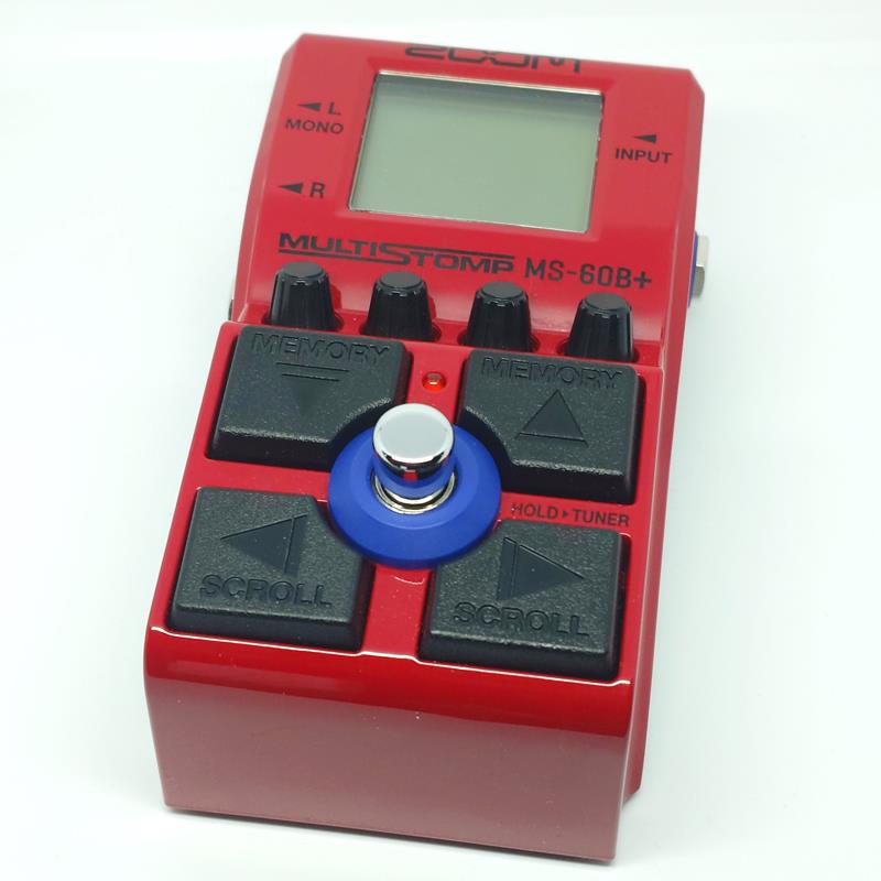 ■商品紹介ベース用に特化した97種類のエフェクト／アンプモデリングサウンドを内蔵するマルチなストンプボックス『MS-60B+ MultiStomp』マルチエフェクターのパワーをストンプボックス1台に凝縮したZOOM MultiStompシリ...