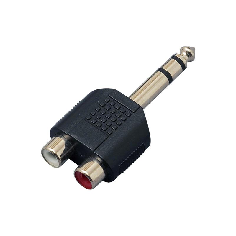 ■商品紹介プラグ形状：StPhone (M) / RCA (F) x 2ポータブル機器等のヘッドフォン端子からステレオフォーン端子への接続等に使用する変換コネクターです。?メタルBODY仕様の変換用プラグ。※（　）内のM＝オス、F＝メスとな...
