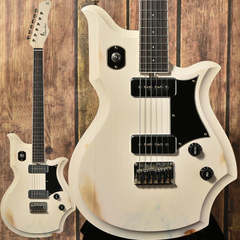 ■商品紹介ディバイザー大商談会2025選定品◆進化を続ける「赤松ギタープロジェクト」松くい虫などの被害により倒木したり、伐採を余儀なくされた赤松をギターへと活用する「赤松ギタープロジェクト」。2025年の大商談会では、その原点となったモデル...