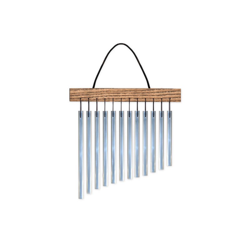 ■商品紹介【手持ちツリー】手提げできる小型のツリーチャイムです。■コード■ツリーワークスのチャイム・バーは、吊り紐に「組み紐」状の強靭なファイバーコードを採用。耐久力と同時に素材の鳴りを活かしたサウンドを獲得しています。■木製バー■ツリーの...