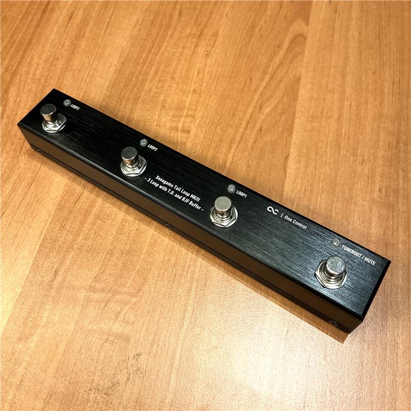■商品紹介エフェクターボードの使い勝手を高め、操作性を上げるためのスイッチャーが一番場所を取ってしまっては意味がありません。One Control Xenagama Tail Loop MKIIIは、圧倒的なコンパクトさで、ペダルボードの使...