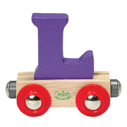 フランス モンターニュ地方で100年近く木製玩具を作り続けている老舗メーカー“Vilac(ヴィラック)”の木製汽車のおもちゃです。 文字が汽車にのっているので、好きなアルファベットを並べて列車が出来ます。 ■特徴：ユニークなヴィラックの玩具...