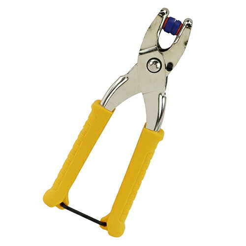 【用途】スナップボタンの取付けや補修・交換。 【特徴】付属のコマを付け替えることで、3サイズのホックスナップボタンが使用できます。 【仕様】●最大取付厚：約1.0mm。 ●付属コマサイズ：10mm/12mm/15mm。 ●対応替玉：NO.3...