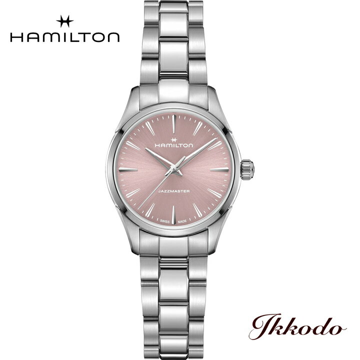 ↑　クリック ハミルトン事業本部の正規販売店として、認定されています。 モデル名 ジャズマスター クォーツ 番号 H32301171 ムーブメント クオーツ F05.105 ケース素材 ステンレススチール ケースサイズ 32mm ケース厚 ...