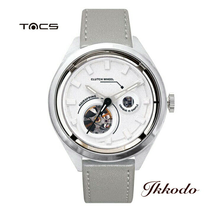 モデル名 ARCHITECTURE(アーキテクチャー) 番号 TS2301C 駆動方式 オートマティック（日本製） ケース素材 ステンレススチール316L ブレスレット素材 レザー（イタリア製） ケースサイズ 幅41mm ケース厚 15mm...