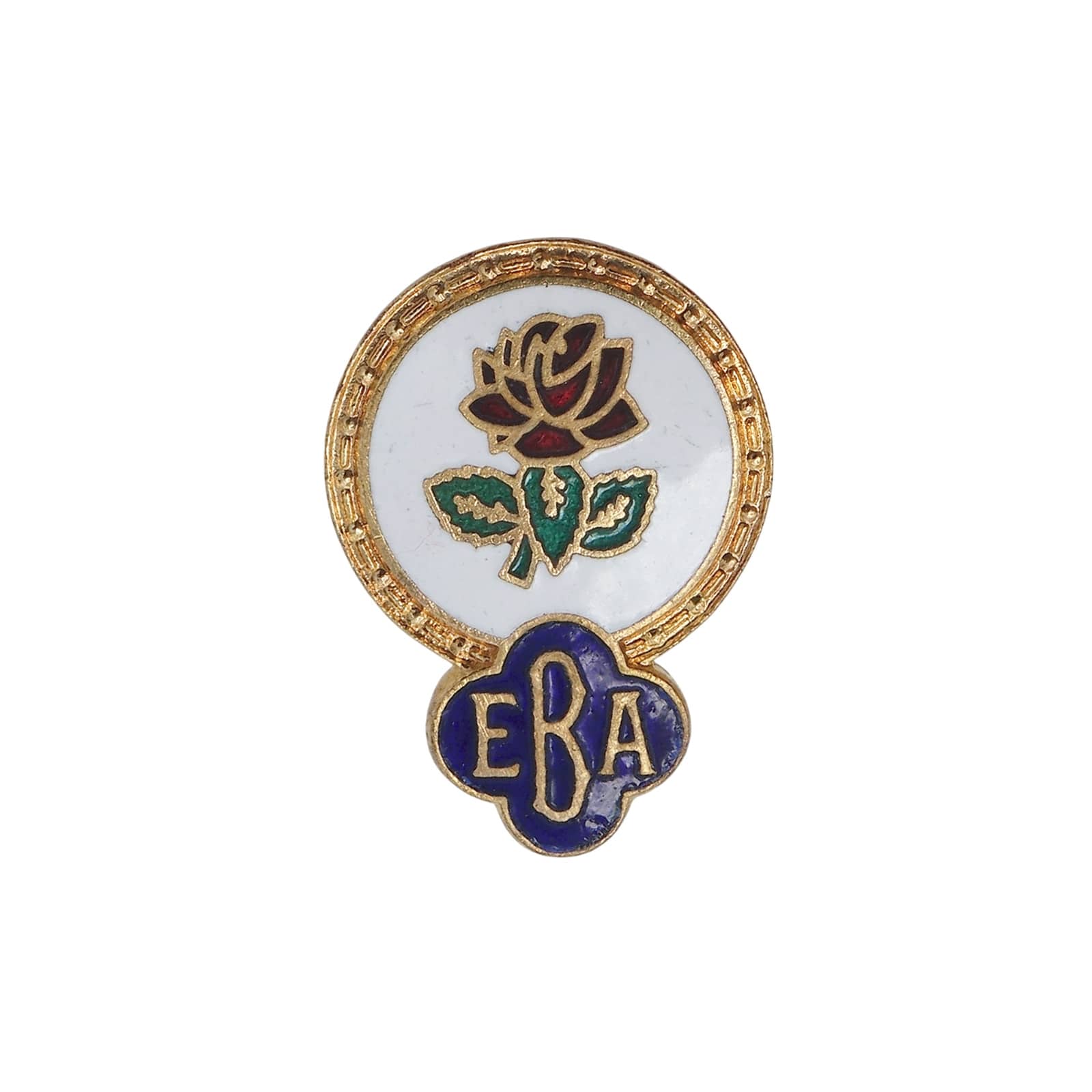 イギリスから入荷しました、レトロなピンバッジ ブローチ。 「EBA(English Bowling Association:イングランド・ボウリング協会)」。 ローンボウルズ(ボウリングの起源ともいわれ、中世・英国を起源とする歴史ある紳士・...