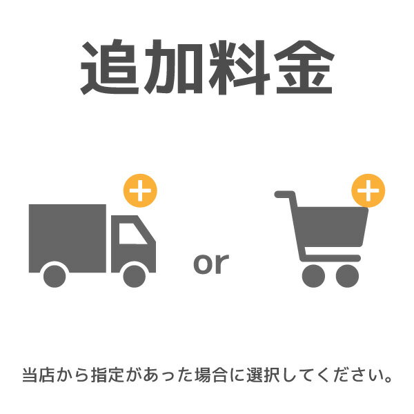追加送料・追加オプションなど当店から指定があった場合に選択してください。
