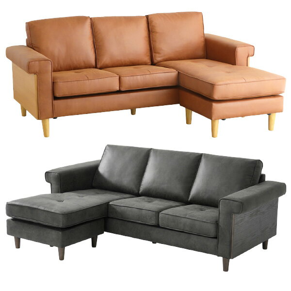 商品説明 サイズ(cm) W195×D130×H82 座面高：43 脚高：16 カラー ・CAM ・DGY 仕様 ■材質 張地：ポリエステル 芯材：ウレタン/Sバネ/ウェービングベルト 木枠 脚：ラバーウッド 側板：オーク突板 ■仕様 ・来...