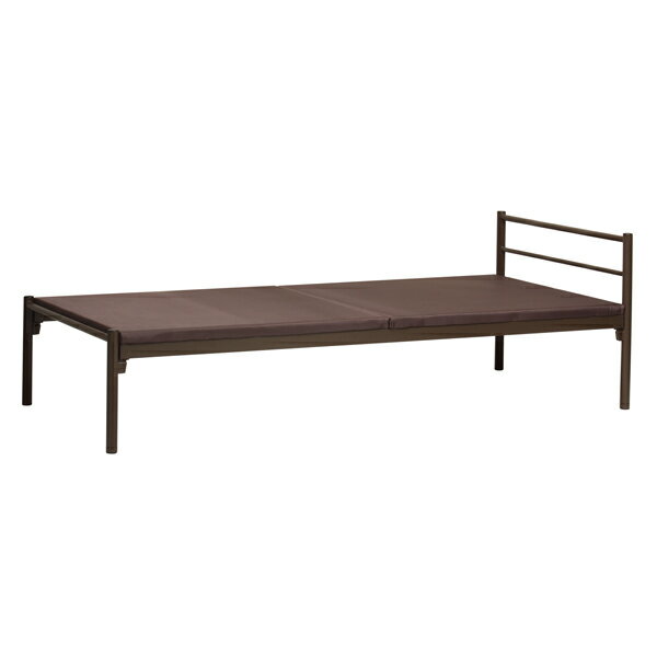 商品説明 サイズ(cm) W96.5×L208.5×H67 (床面H40/床下H31) マット部：W95×L200 床下有効寸法：W192×L96.5×H31 仕 様 □材質 ・仕様/フレーム：スチール (φ38.1mm) 粉体塗装 (ブラ...