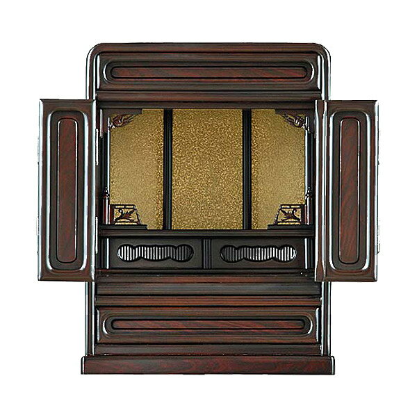 商品説明 サイズ (cm) 幅33×奥行24×高さ43.5 材質 紫檀調 仕様 支輪・台輪/紫檀調プリント 戸軸/紫檀調プリント 戸板/紫檀調プリント 主要芯材/MDF 塗装・仕上/セルロースラッカー・鏡面 木製 隅丸面 胴横平面 平格天 ...