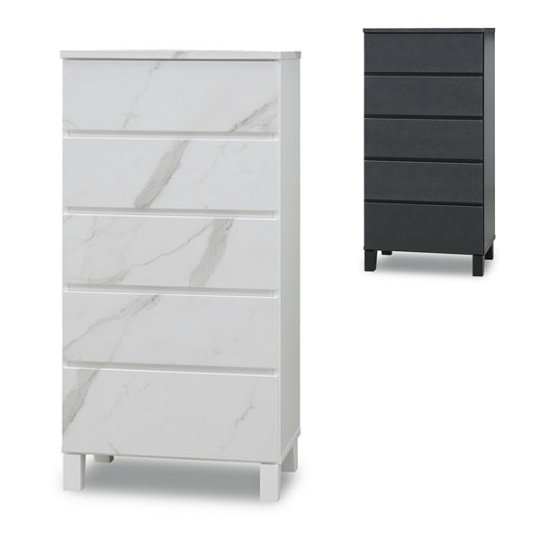 商品説明 サイズ(cm) W60×D45×H120.5 脚の高さ：10 カラー WH石目柄 CERA（セラミック柄） 材質仕様 表面材：塩ビシート 脚：RBW材 引出しレール：ローラーレール、（最下段のみ）フルオープンレール 送料 送料無料...