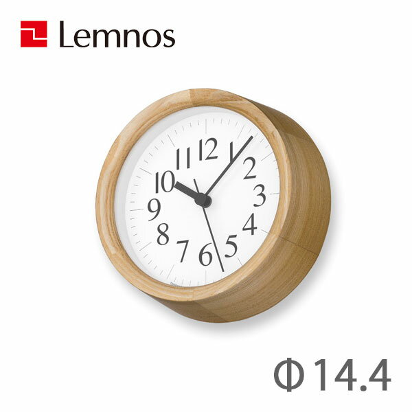 商品説明 サイズ(cm) Φ14.4×D5.3 材質仕様 オーク ABS樹脂 ガラス スイープセコンド （秒針が1秒毎止まらず、滑らかに動き続けます） 商品重量：290g デザイナー：角田陽太 「時間を能動的によむことはもちろんのこと、それ...