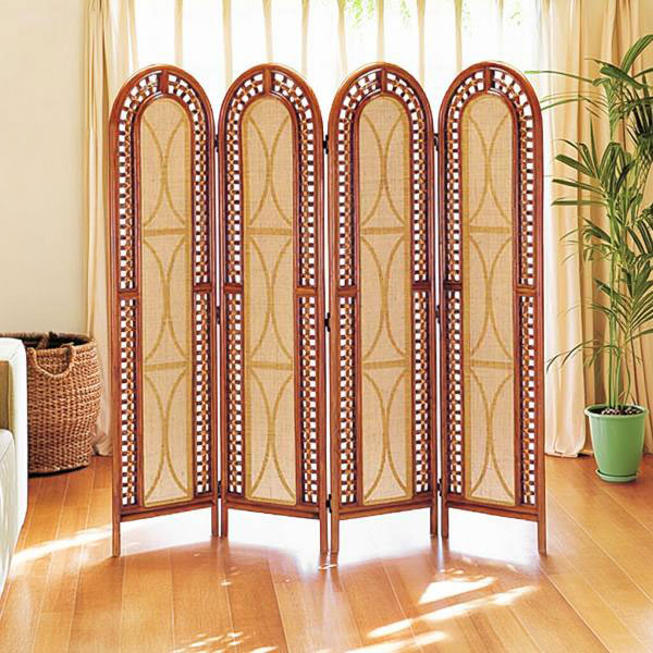 商品説明 サイズ(cm) 1連：W45×H165 仕様 ■材質 本体：ラタン ■仕様 ★天然ラタンの編み目が光をやわらかく通し、風通しもよく、使わないときは折りたたんでスリムに収納。 柔らかな陽ざしを透かす編み目は、お部屋の間仕切りや目隠し...