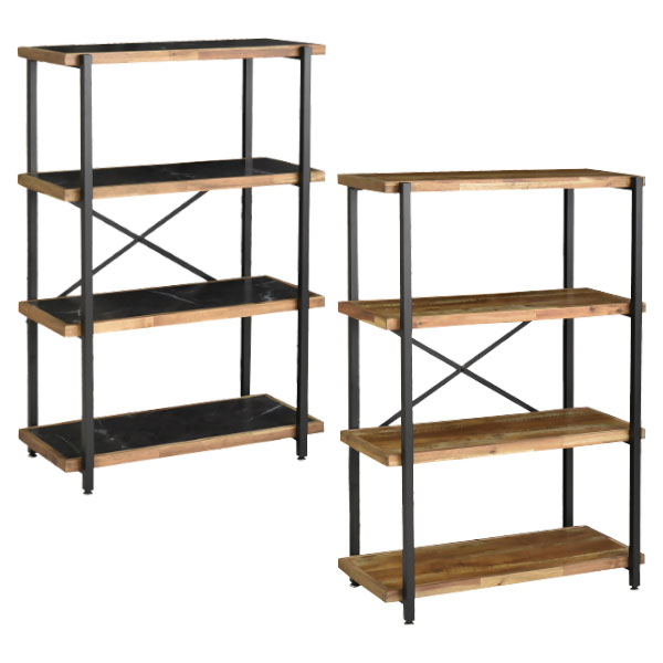 商品説明 サイズ(cm) W78xD38xH117.5 カラー DGY VIN 仕様 ■材質 棚板/MDF、メラミン貼り 棚板エッジ/アカシア集成材 フレーム/スチール ■仕様 ※棚板耐荷重：約30kg 送料 送料無料 ただし、北海道、沖縄...