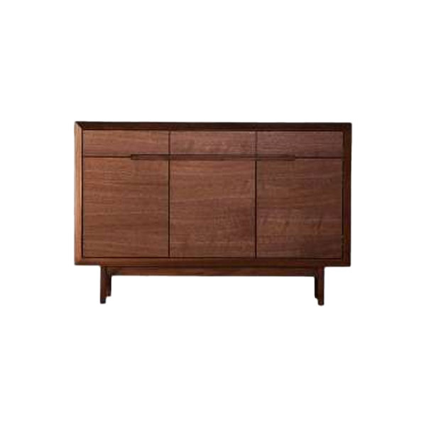 商品説明 サイズ(cm) W128×D38×H85 仕 様 □材質 本体、前板：ウォールナット突板 内部：プリント化粧合板 脚部：ウォールナット無垢材 引出：桐無垢材 □仕様 扉収納(両開き)： W78.8×D34×H45 扉収納(片開き)...