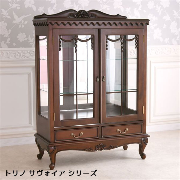 商品説明 サイズ(cm) 幅90×奥行41.5×高さ129.5 【引出内】幅35×奥行28×高さ7 【扉内】幅80×奥行36×(1段目)高さ25 (2段目)高さ25.5(3段目)高さ26.5 【棚ガラス】2枚(厚み5mm) ※棚位置3箇所変...