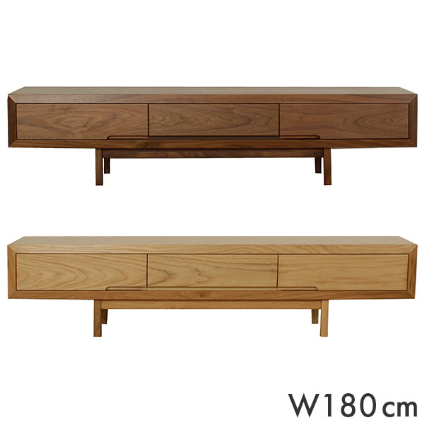 商品説明 サイズ(cm) W180×D40×H43 カラー WN（ウォールナット） OAK（ホワイトオーク） 仕様 ■材質 本体：突板（ウォールナット・ホワイトオーク） 内側：プリント 引出：桐無垢 脚部：無垢材（ウォールナット無垢・ホワイ...