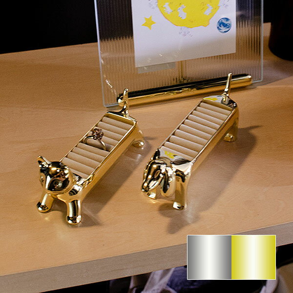 商品説明 サイズ(cm) DOG：W14.5×D3.2×H5.7 ALI CAT：W12×D3.8×H5.5 種類 DOG(ダックスフンド)×ブラス DOG(ダックスフンド)×クロム ALI CAT×ブラス ALI CAT×クロム 材質仕様...