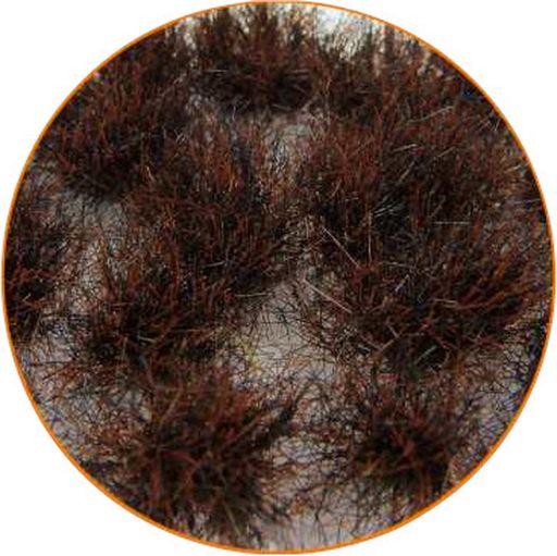 オールスケールに対応できる小さく群生した雑草の草むらを再現したジオラマ素材 染色したナイロン繊維を原料に様々な形に群生した草むらを再現 粘着剤付きなのでピンセットでパッケージから取り出しジオラマへ直接接着が可能 サイズ:長さ12mm プラシ...