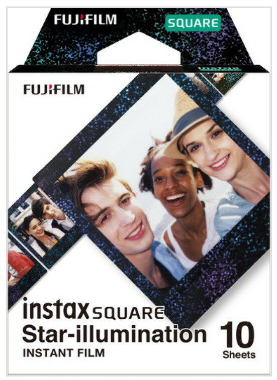 ■対応機種 instax SQUARE SQ10 instax SQUARE SQ6 スマホでチェキ SP-3 ■特徴 スクエアフィルムのブラックフレーム 画面サイズが62mm×62mmの「1対1」なので人物・風景を問わずさまざまなシーンの...