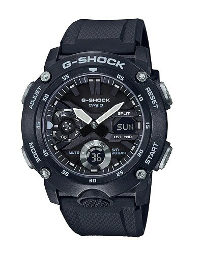 究極の強さを求めて進化を続けるタフネスウオッチG-SHOCKの「GA-2000」シリーズモデルです。 モノトーンカラーがテーマ。シンプルな色使いで時計自体のフォルムが際立ちます。 カーボンケースでモジュールを保護する耐衝撃構造「カーボンコア...