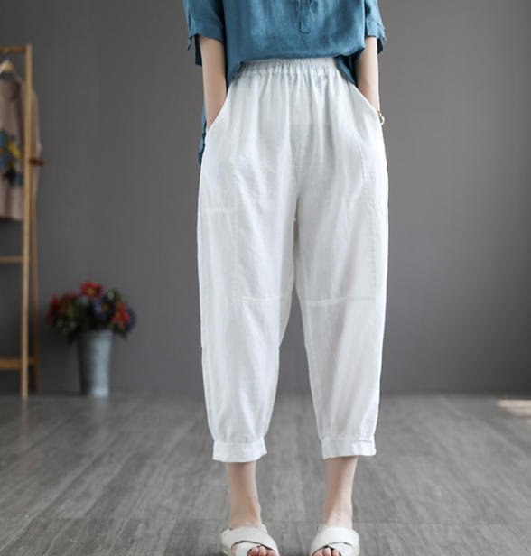 【カラー】グリーン、カーキ、イエロー、ブラック、ホワイト、ベージュ【素材】麻【サイズ(cm)】着丈81　ウエスト62‐100　ヒップ112ナチュラルな印象のリネンパンツです♪清涼感がありこれからの季節にぴったりです◎【商品コード】PT-14...