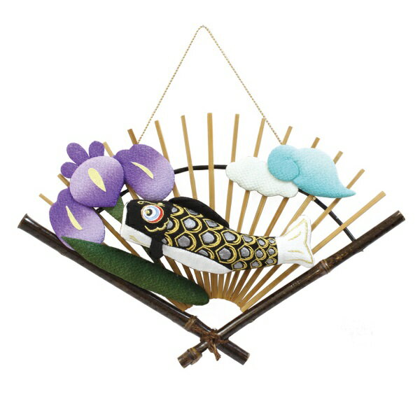 ◇細かな刺繍が施された、風にたなびき、雲より高く、大空を雄大に泳ぐ鯉のぼり。 ●サイズ：幅31×奥行5×高さ20.5cm ●素材：レーヨンちりめん・竹 ●中国製（加工：日本） ※モニターの種類やパソコンの環境によって実際の商品の色と若干異な...