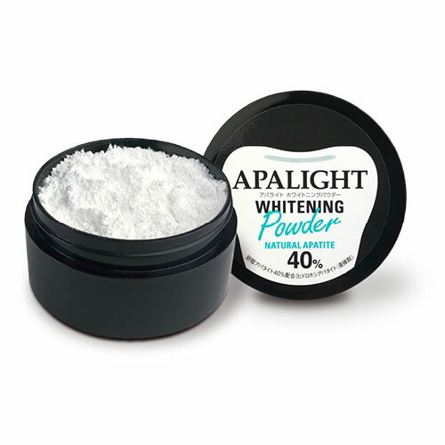 商品名 アパライトホワイトニングパウダー 26g 内容量 26g 配合成分 〈清掃剤〉炭酸Ca、ヒドロキシアパタイト、含水シリカ、結晶セルロース〈発泡剤〉ラウロイルグルタミン酸Na〈清涼剤〉ハッカ油〈甘味剤〉キシリトール、ステビア葉/茎エキ...