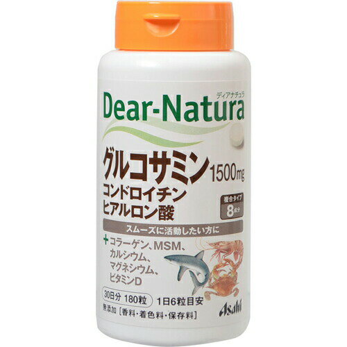 (English version) Product Description 商品名 ディアナチュラ グルコサミン・コンドロイチン・ヒアルロン酸 30日分 180粒 商品詳細 内容量：180粒(1粒重量360mg)1日量(目安)：6粒約30日...