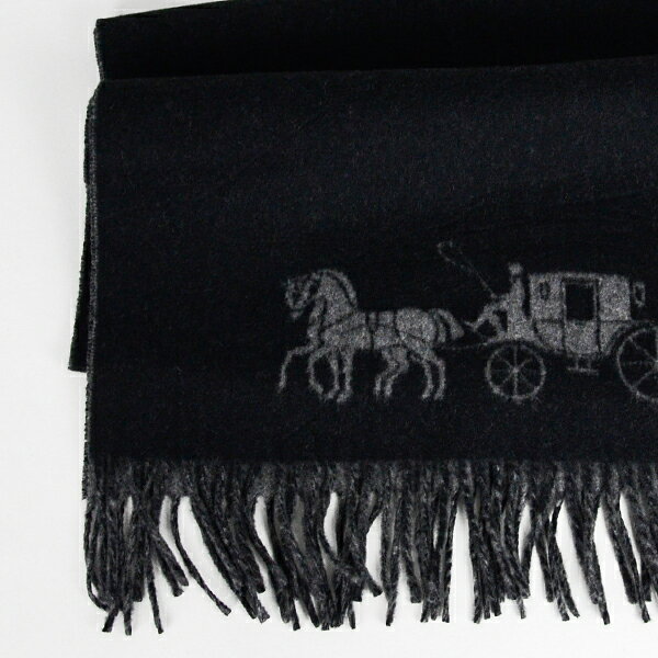【楽天市場】★ コーチ COACH アウトレット バレンタイン レディース 小物 マフラー 4622 BK/HG(ブラック×ヘザーグレー ...