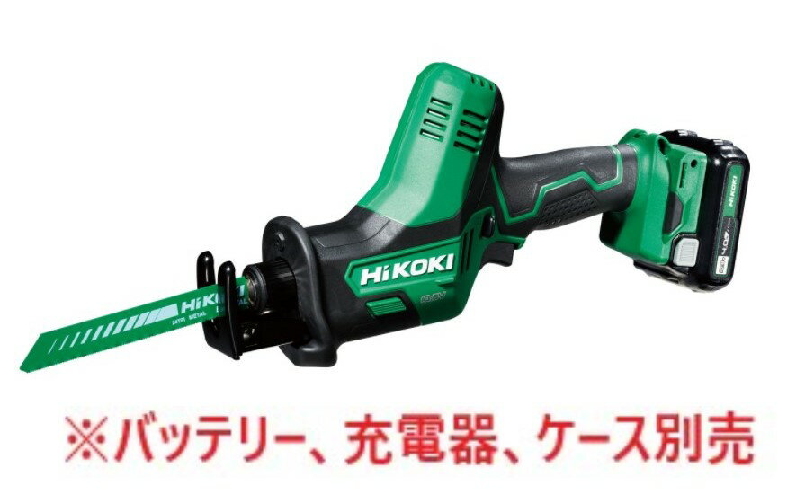 HiKOKI［日立工機]　 コードレスセーバソーCR12DA（NN）【本体のみ】※バッテリ・充電器・ケース別売 【H03】 【商品構成】 ・本体 ※バッテリ・充電器・ケース別売